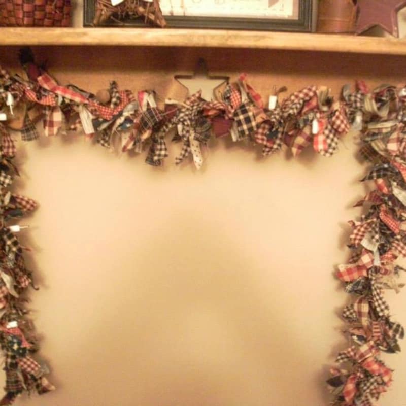 Rag Garland - Etsy