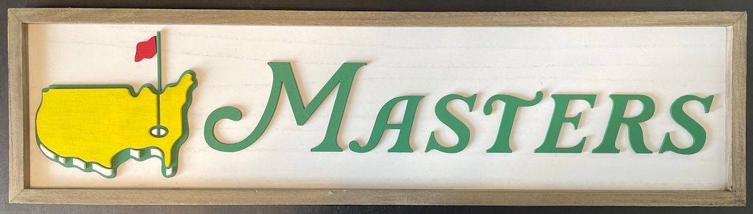 The Masters Bar Sign - Etsy