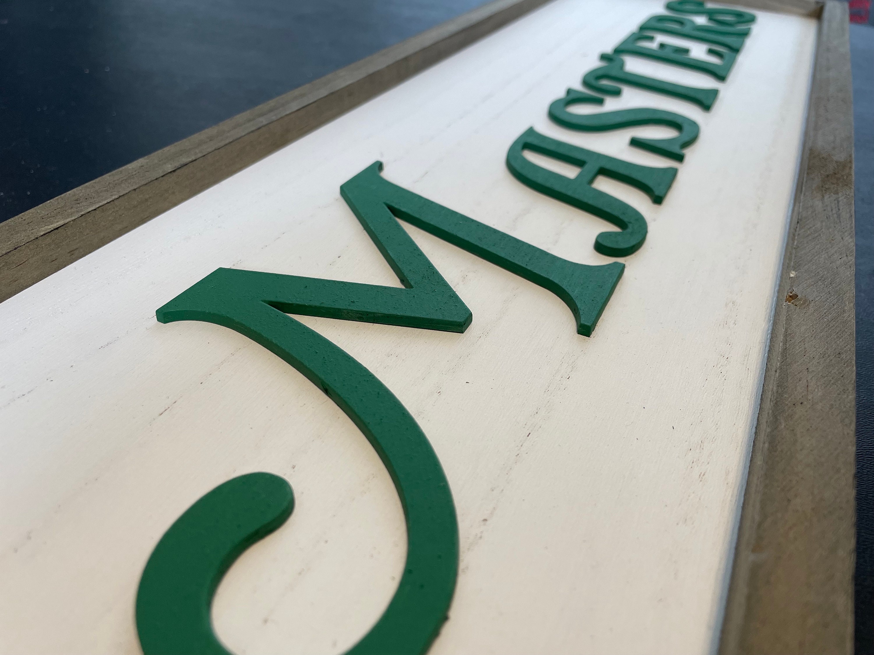 The Masters Bar Sign - Etsy