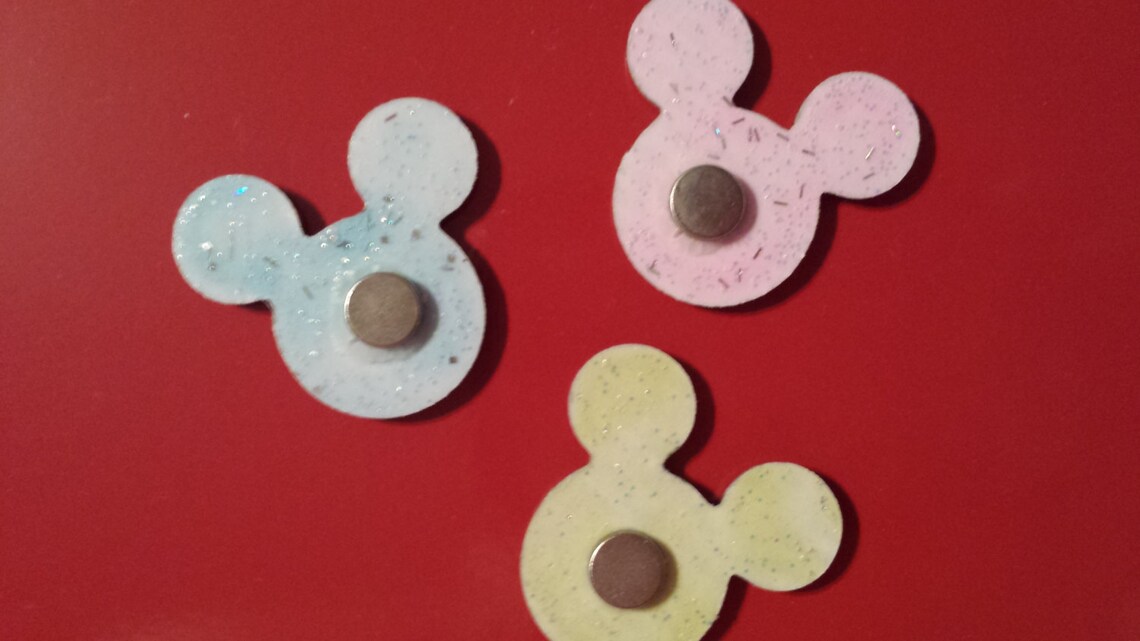 MOUSE MAGNETS (TEN) - Mighty Magnets Full of Disney Fun! | Wedding ...