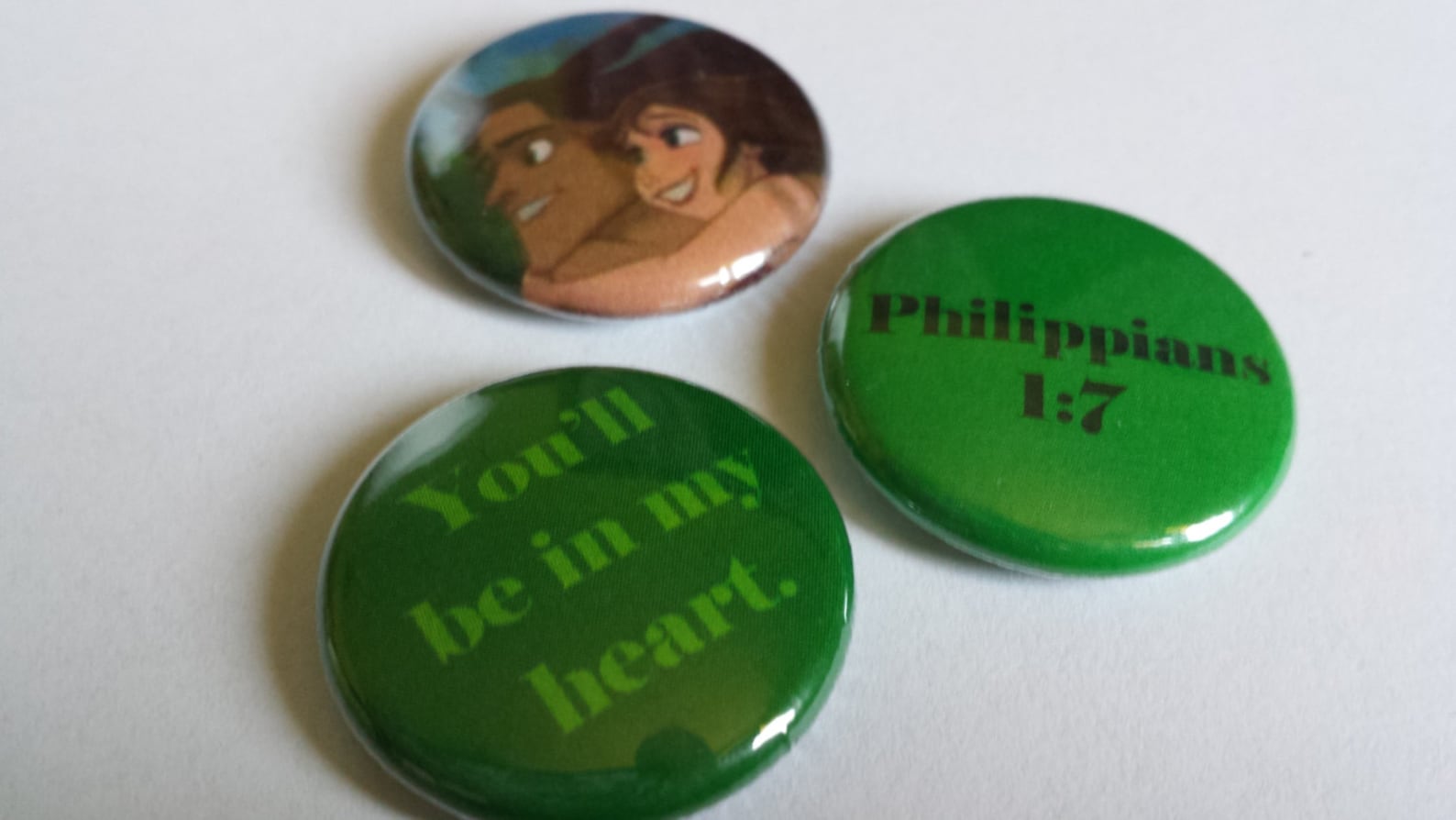 BUTTON TRIOS Disney Inspired Buttons Offer a Fun Way to | Etsy