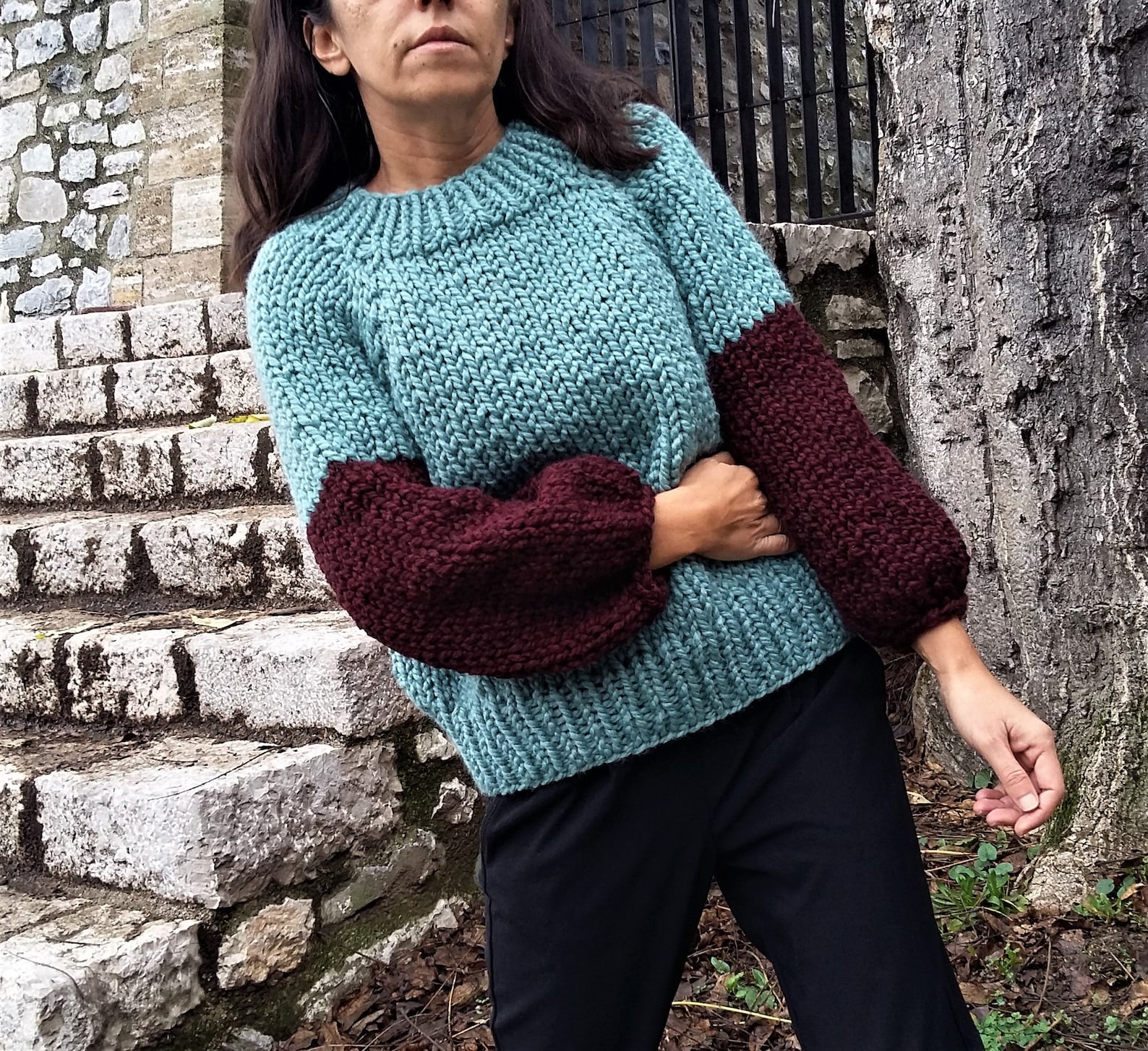 Sweater Pattern KNITTING PATTERN Sweater easy Sweater - Etsy