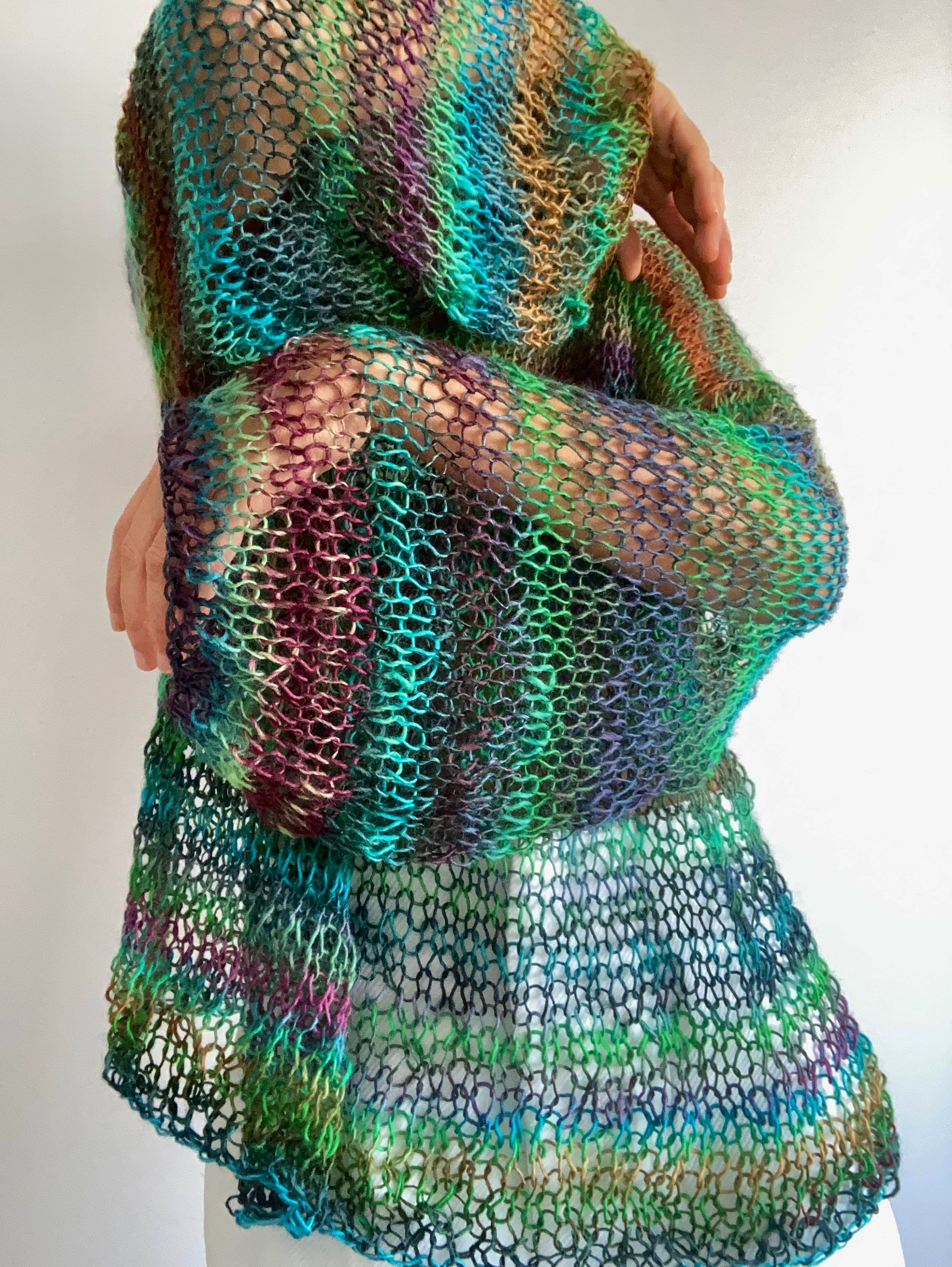 KNITTING PATTERN HOLI Sweater - Easy Knit Sweater -loose Sweater ...