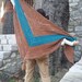 Knitting Pattern Shawl Oversized - Triangle Shawl Pattern -wrap Pattern ...