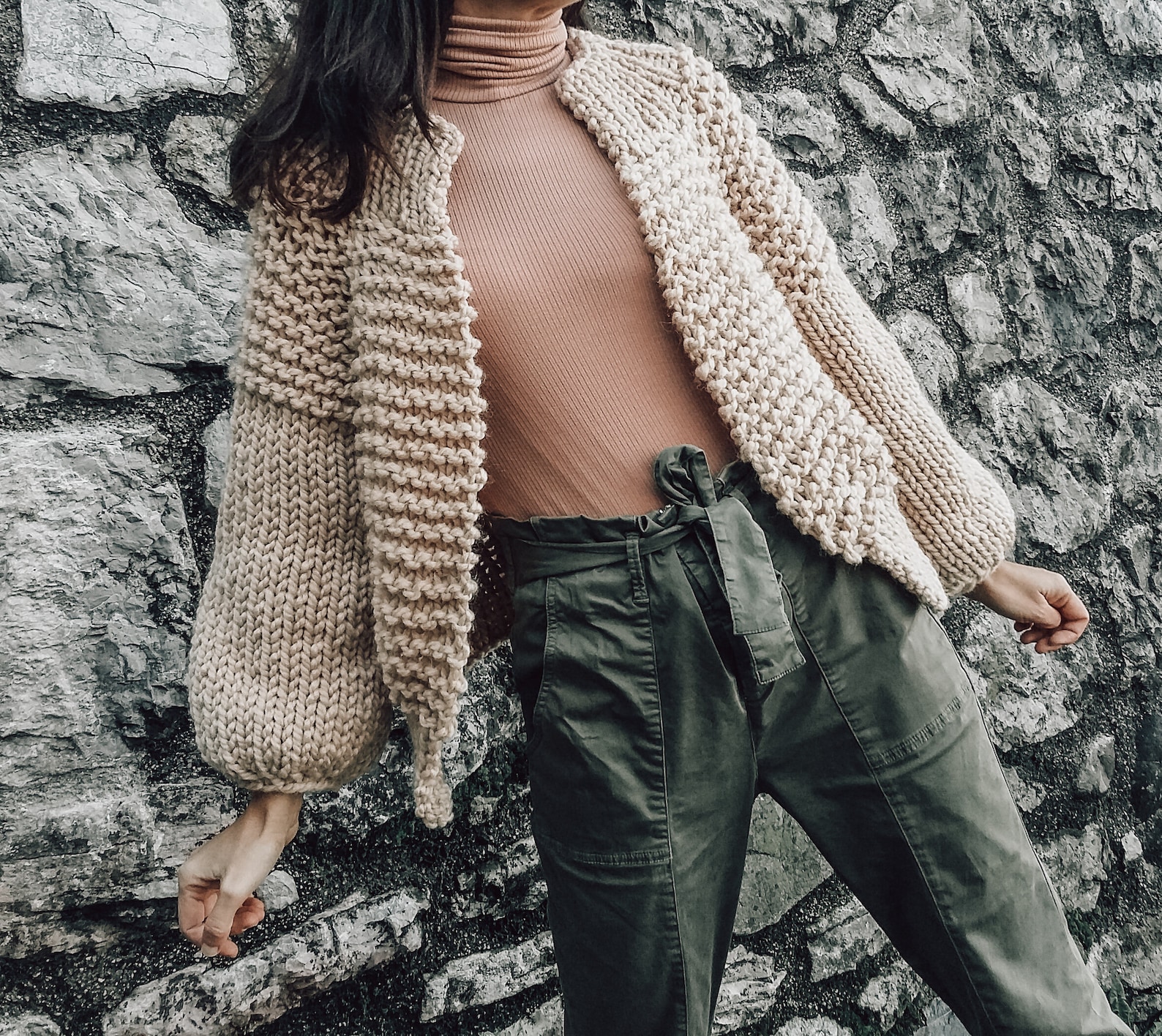 Cardigan Sweater Pattern KNITTING PATTERN Cardigan knitted - Etsy New ...