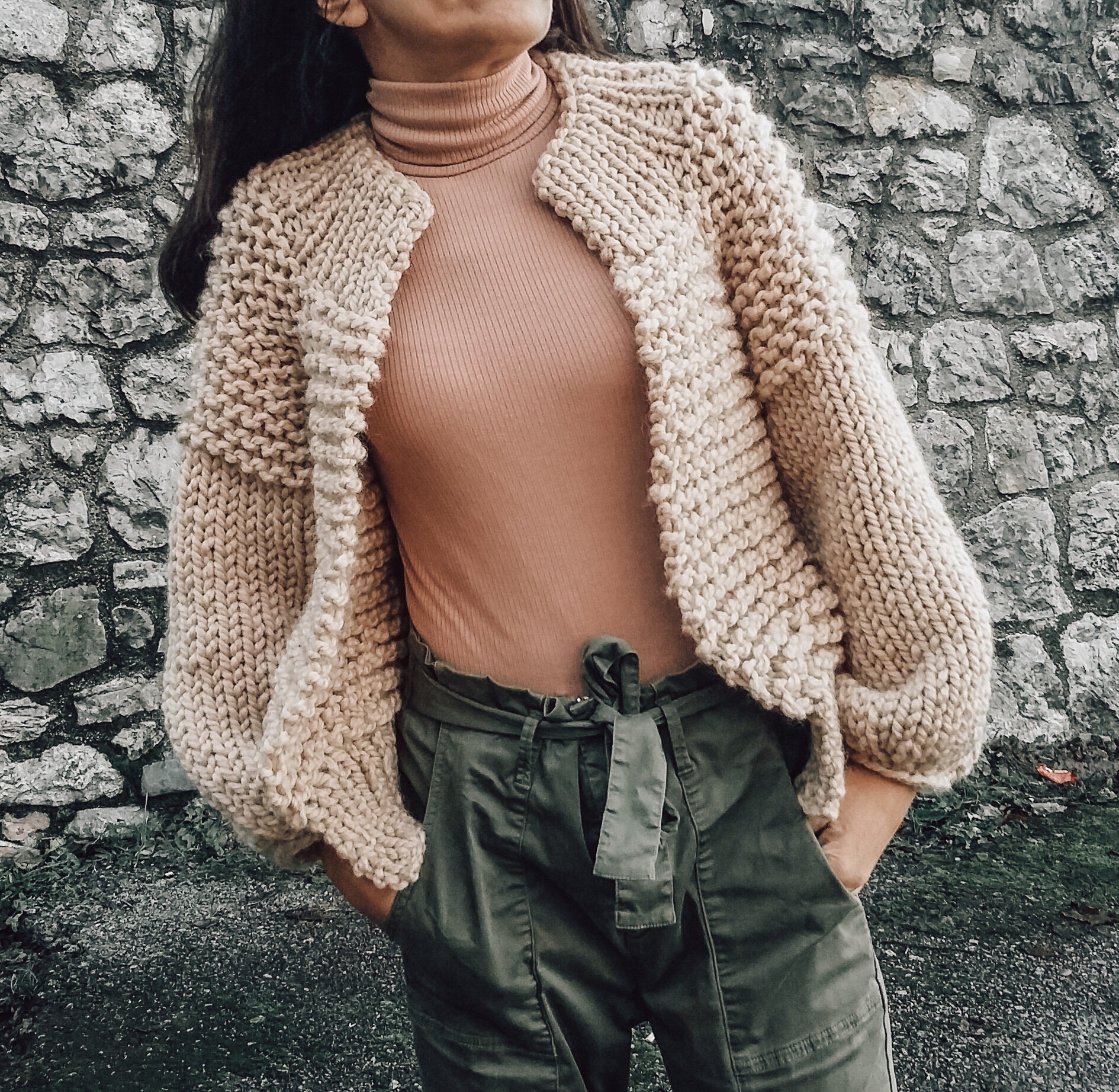 Cardigan Sweater Pattern KNITTING PATTERN Cardigan knitted | Etsy