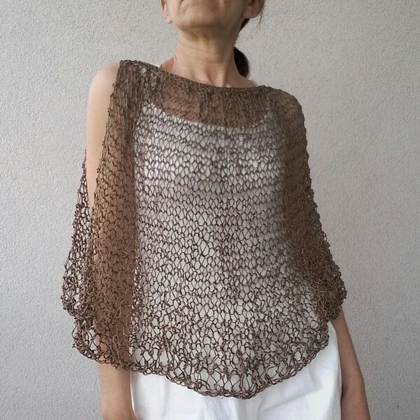 Summer Poncho - Etsy