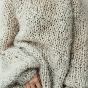 Knitted Sweater Pattern KNITTING PATTERN Sweater Loose - Etsy