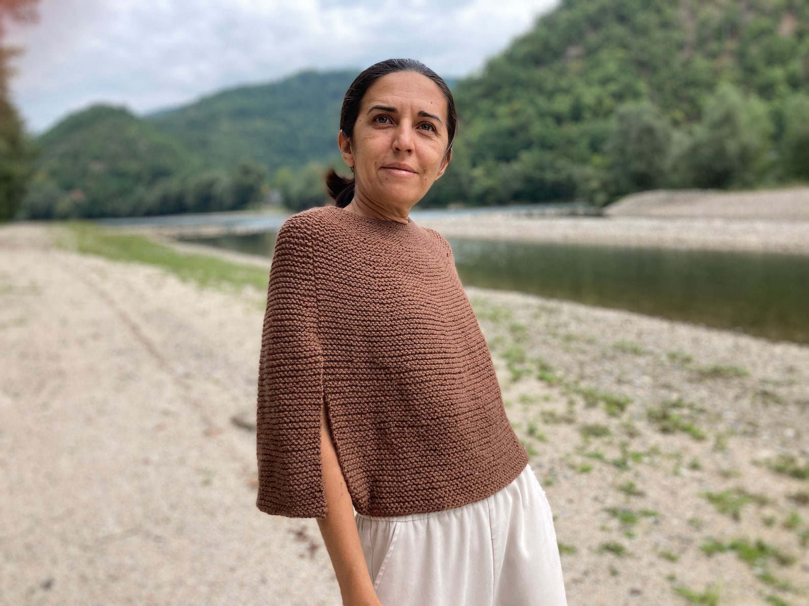 Poncho Pattern Knit- Knitting Pattern Poncho -beginner Pattern-instant ...