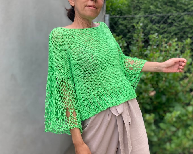 Knitting Patterns // Shirt Knitting Pattern // Top Pattern // Cold ...