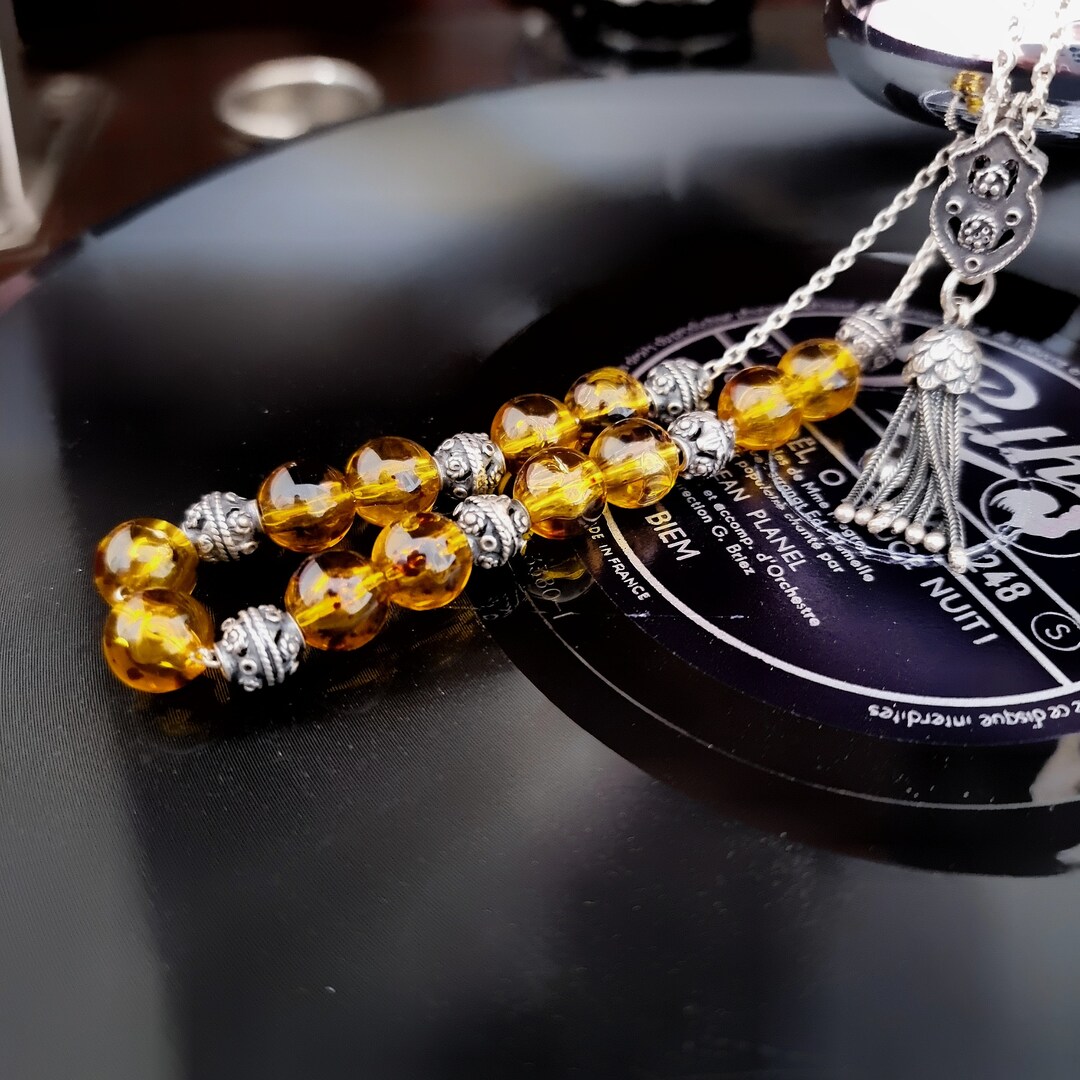 925 Sterling Silver Worry Beads Byzantine Vintage Retro Style Greek ...