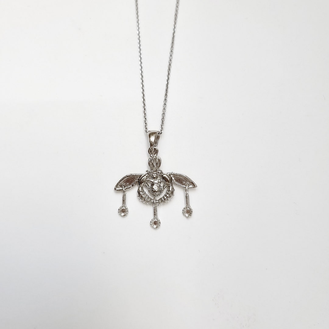 925 Sterling Silver Gold Bees Ancient Greek Pendant Necklace.minoan ...