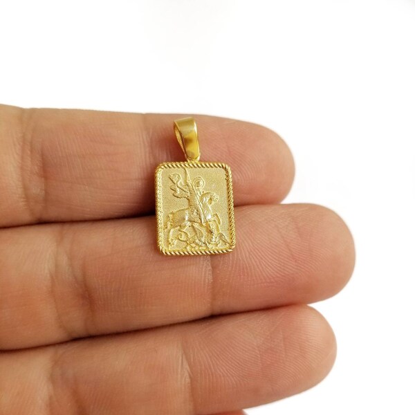 St George Pendant - Etsy
