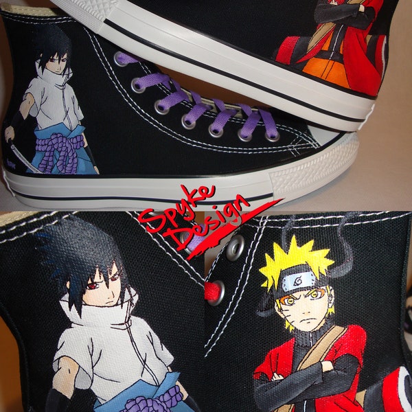 Anime Converse - Etsy