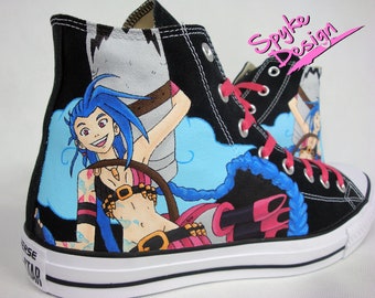 Jinx Converse - Etsy
