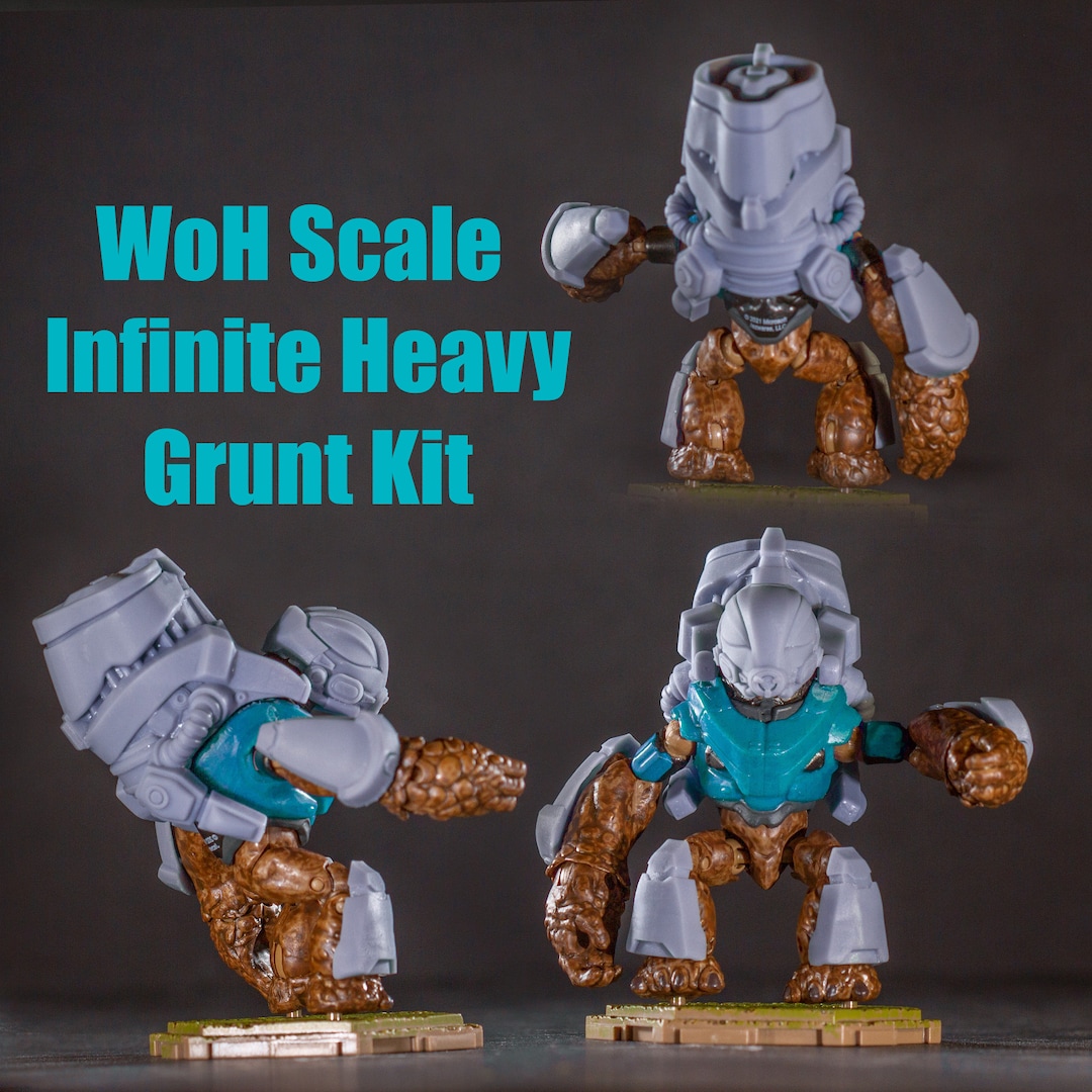 Infinite Heavy Grunt Kit for World of Halo Scale Figures - Etsy