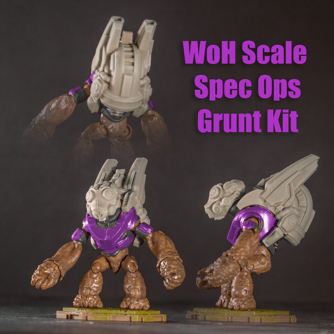 Spec Ops Grunt Kit for World of Halo Scale Figures - Etsy