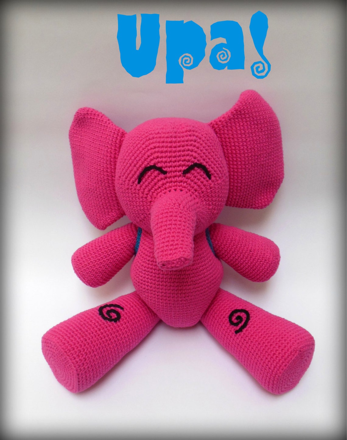Elly the Elephant Pocoyo Amigurumi PDF Pattern (Instant Download) - Etsy