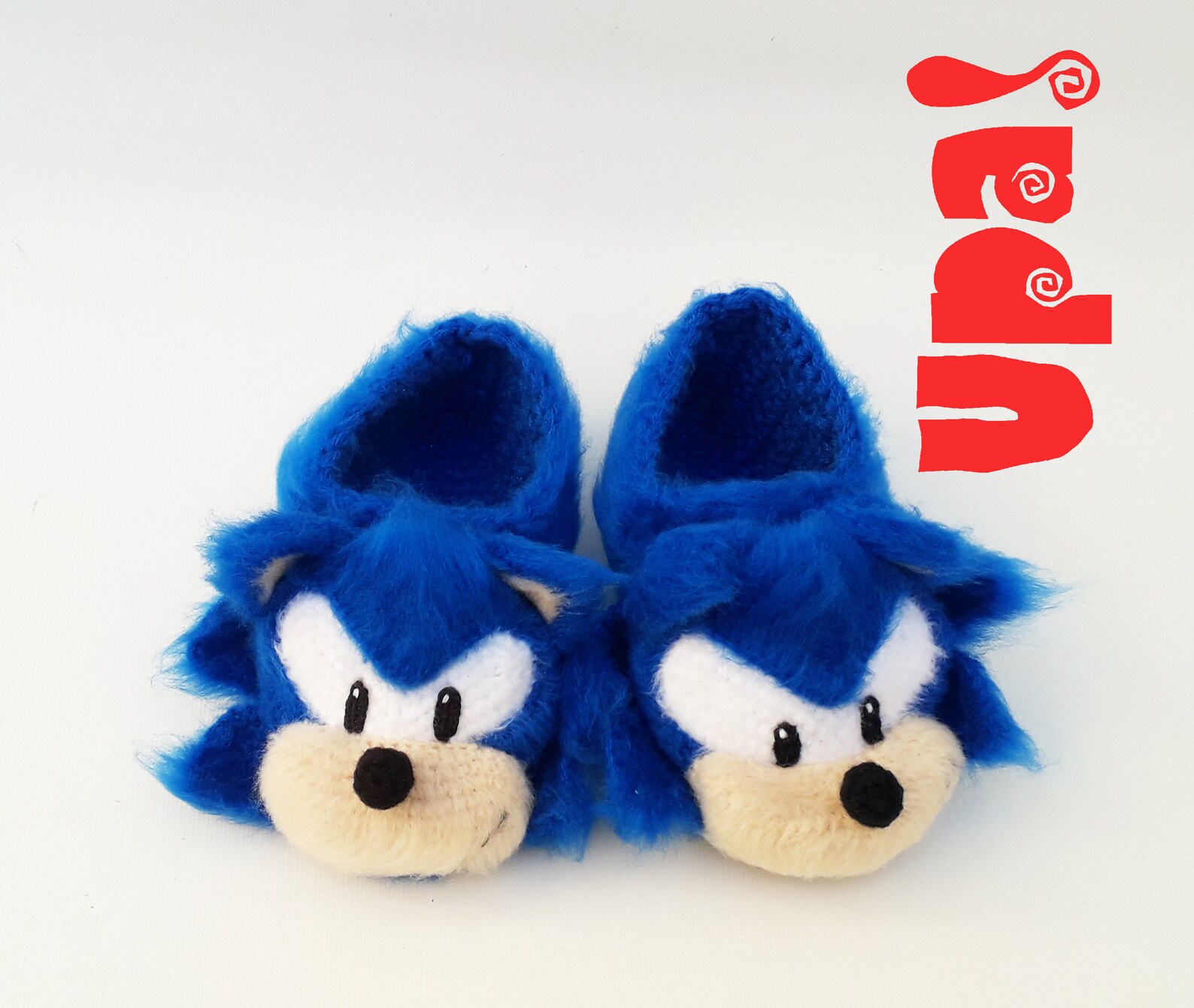 Sonic Slippers Crochet Pattern - Children Sizes - Etsy