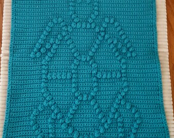 Sea turtle blanket | Etsy
