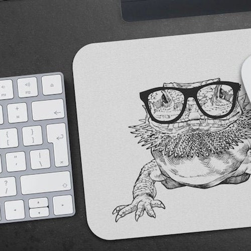 Capybara Mousepad Hipster Nerdy Animal Mouse Pad Pet Lover - Etsy