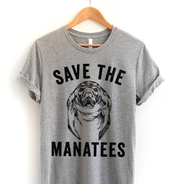 Manatee T Shirt - Etsy