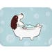 English Springer Spaniel Dog Bath Mat, Dog Door Mat, Floor Mats ...
