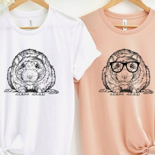 Rat Shirt Nerdy Glasses Rat Lover Tee Tshirt Hipster Animal - Etsy