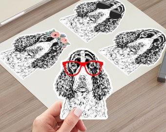 Springer Spaniel Car Decal - Etsy