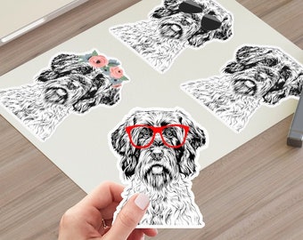 Wirehaired Pointing Griffon Decal - Etsy
