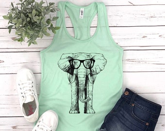 Elephant Tank Top - Etsy