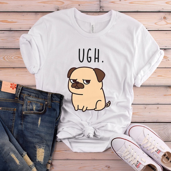 Funny Dog Pug Quote - Etsy