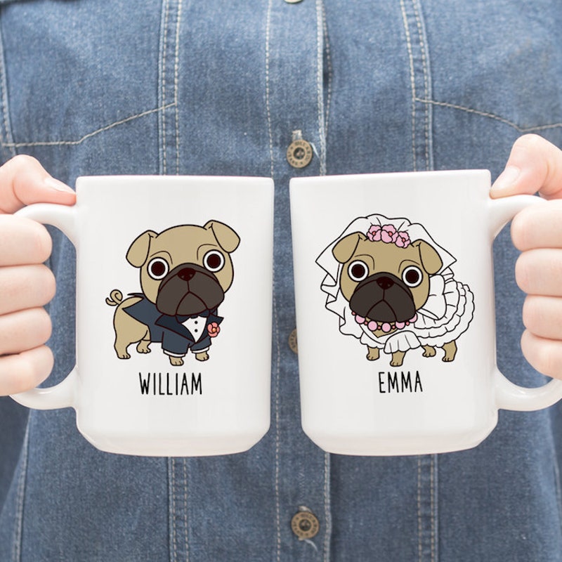 Pug Wedding - Etsy