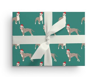 Pit Bull Wrapping Paper - Etsy