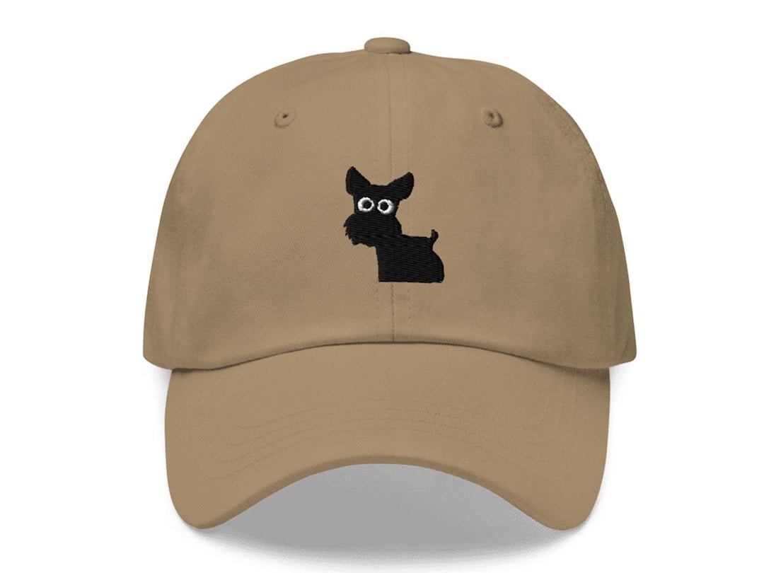 Scottish Terrier Hat, Scottie Dog Beanie, Dog Cap, Dog Embroidered ...