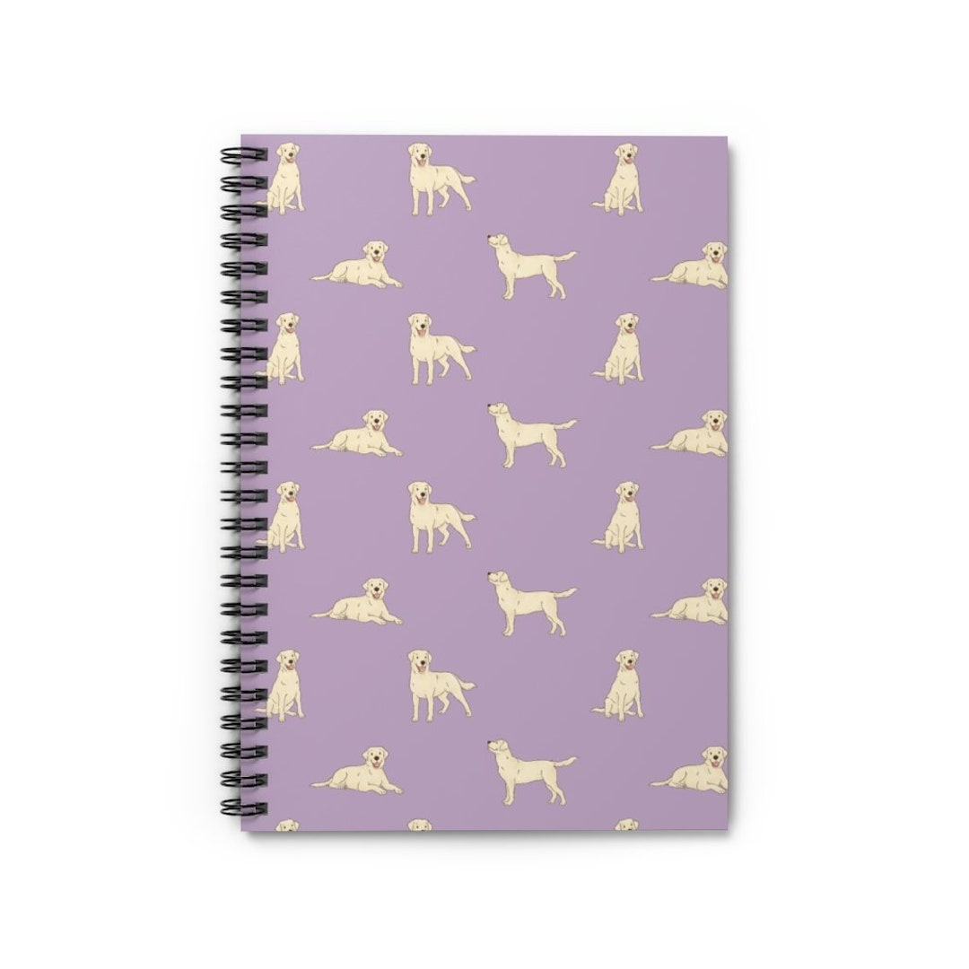 Labrador Retriever Notebook, Dog Spiral Notebook, Notepad, Journal ...