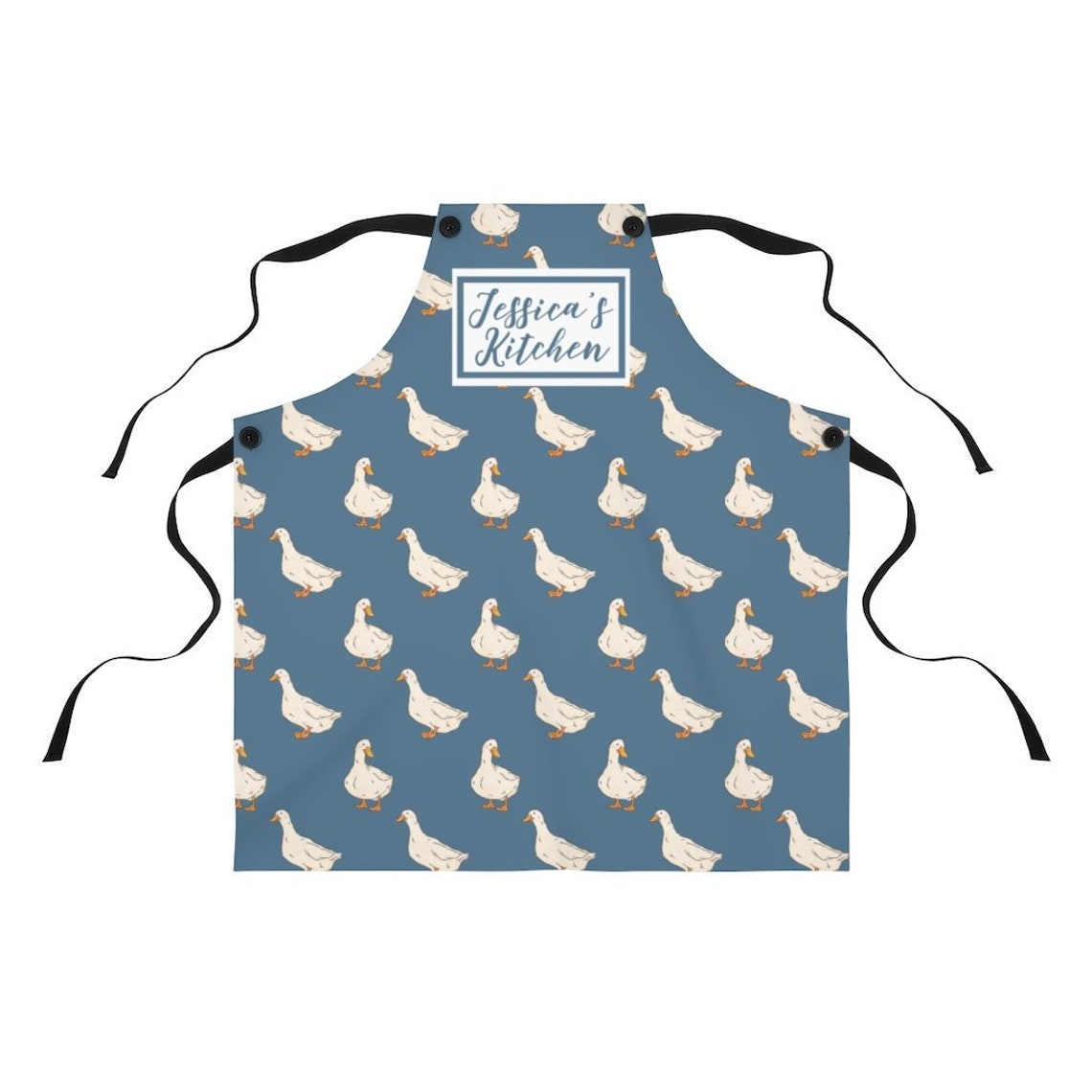 Custom Apron Duck Aprons Farm Animal Personalized Cooking | Etsy
