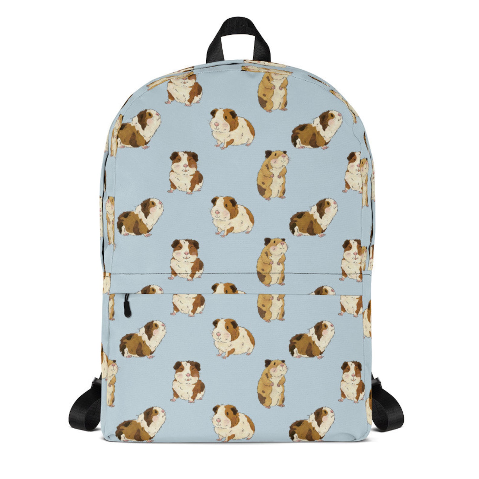 Guinea Pig Backpack, Animal Laptop Bag, Women's Travel Backpack, Cute ...