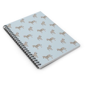 Zebra Notebook, Safari Animal Spiral Notebook, Cute Notepad, Journal ...