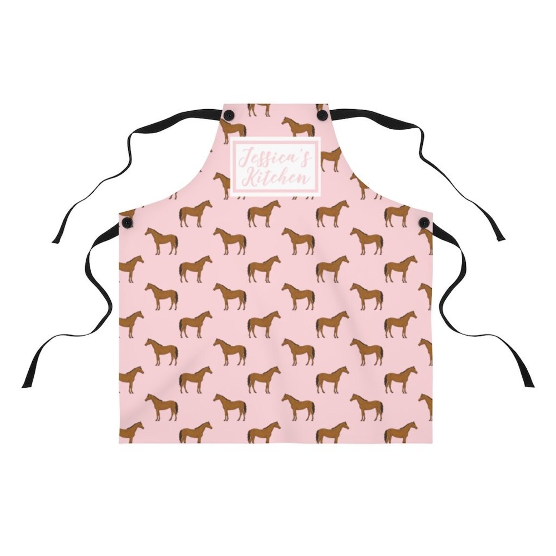 Custom Apron Horse Aprons Farm Animal Personalized Cooking | Etsy