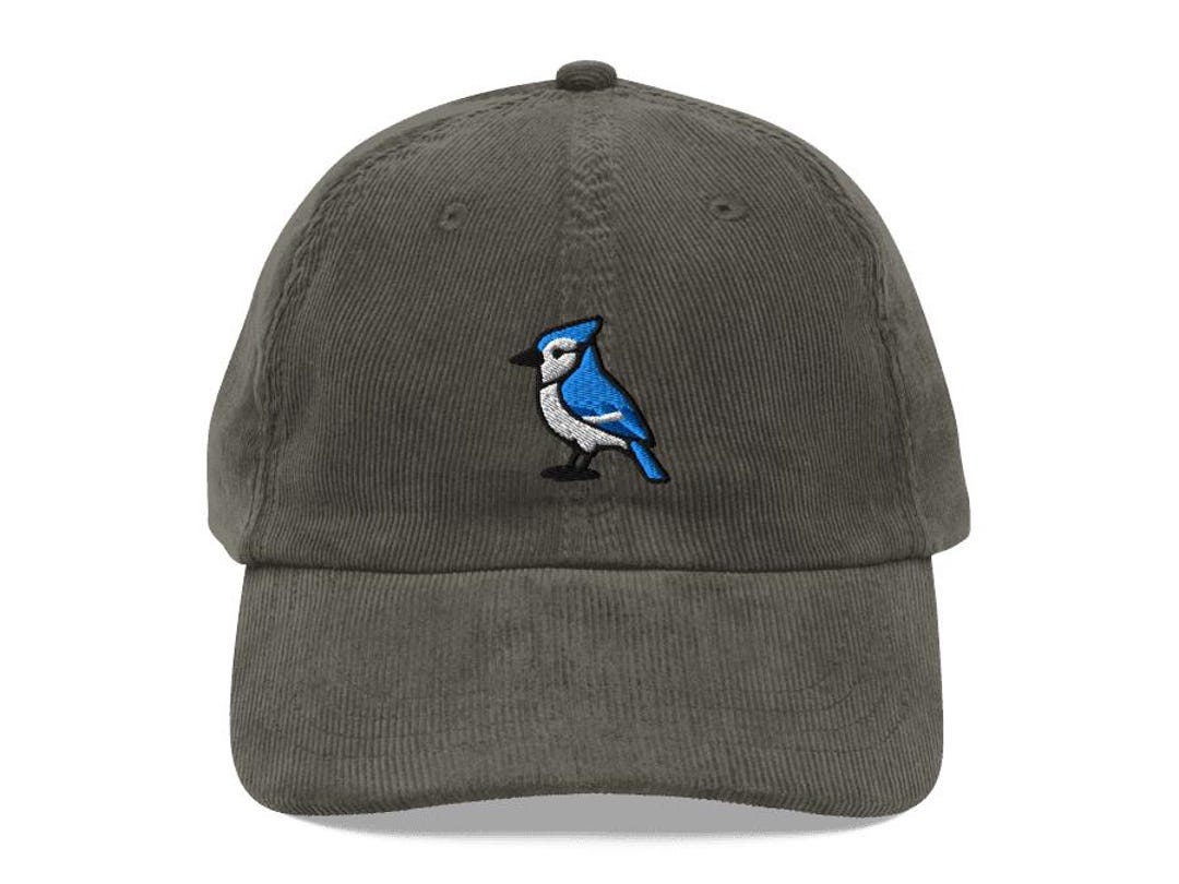 Blue Jay Hat, Bluejay Bird Cap, Beanie, Bird Watching Embroidered ...