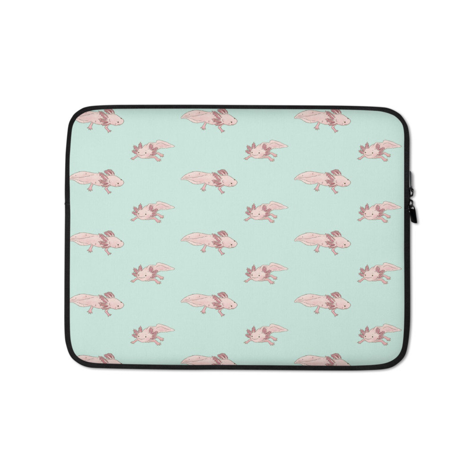 Axolotl Laptop Sleeve Salamander Laptop Sleeve Macbook Case - Etsy