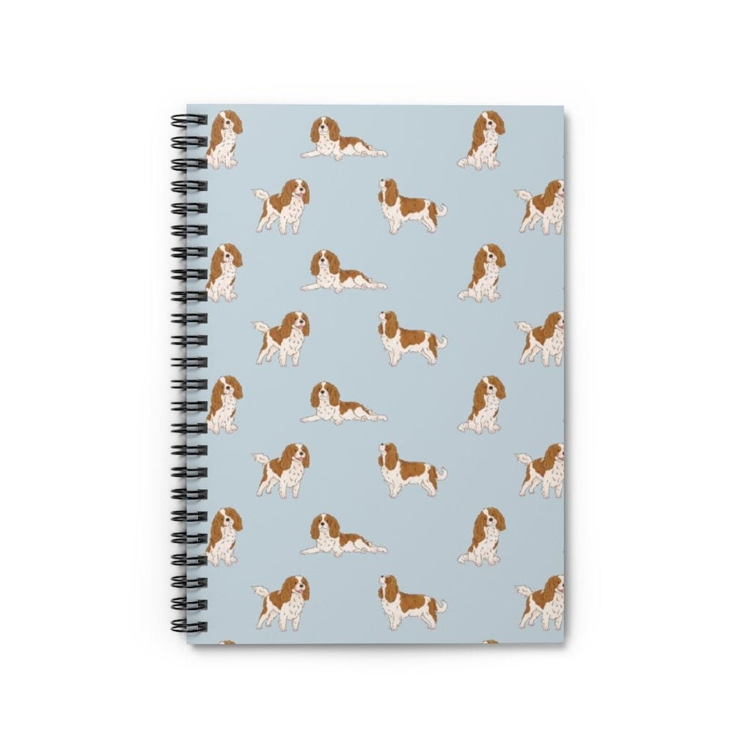 Cavalier King Charles Spaniel Notebook Dog Spiral Notebook - Etsy