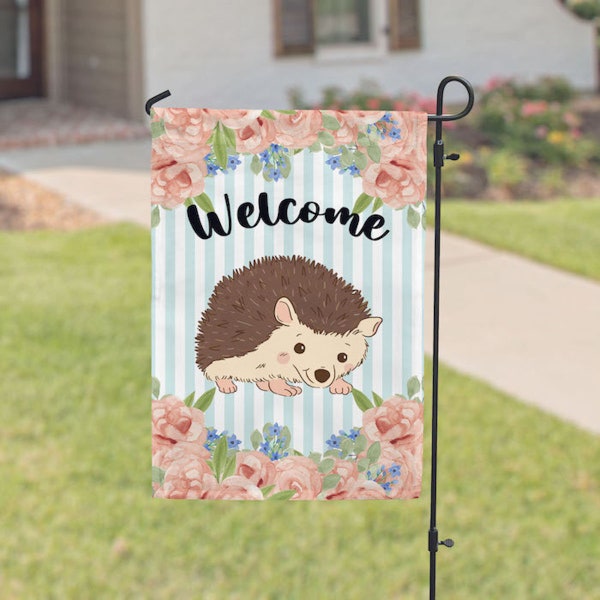 Hedgehog Welcome Sign - Etsy