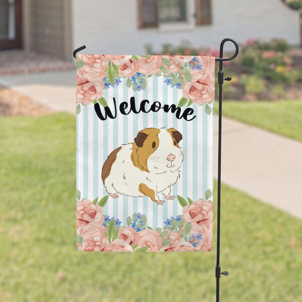 Guinea Pig Garden Flag - Etsy