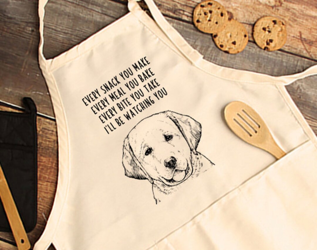 Labrador Retriever Delantal, Delantales de perro con bolsillos, Cada ...