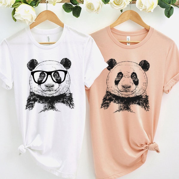 Panda Shirt - Etsy
