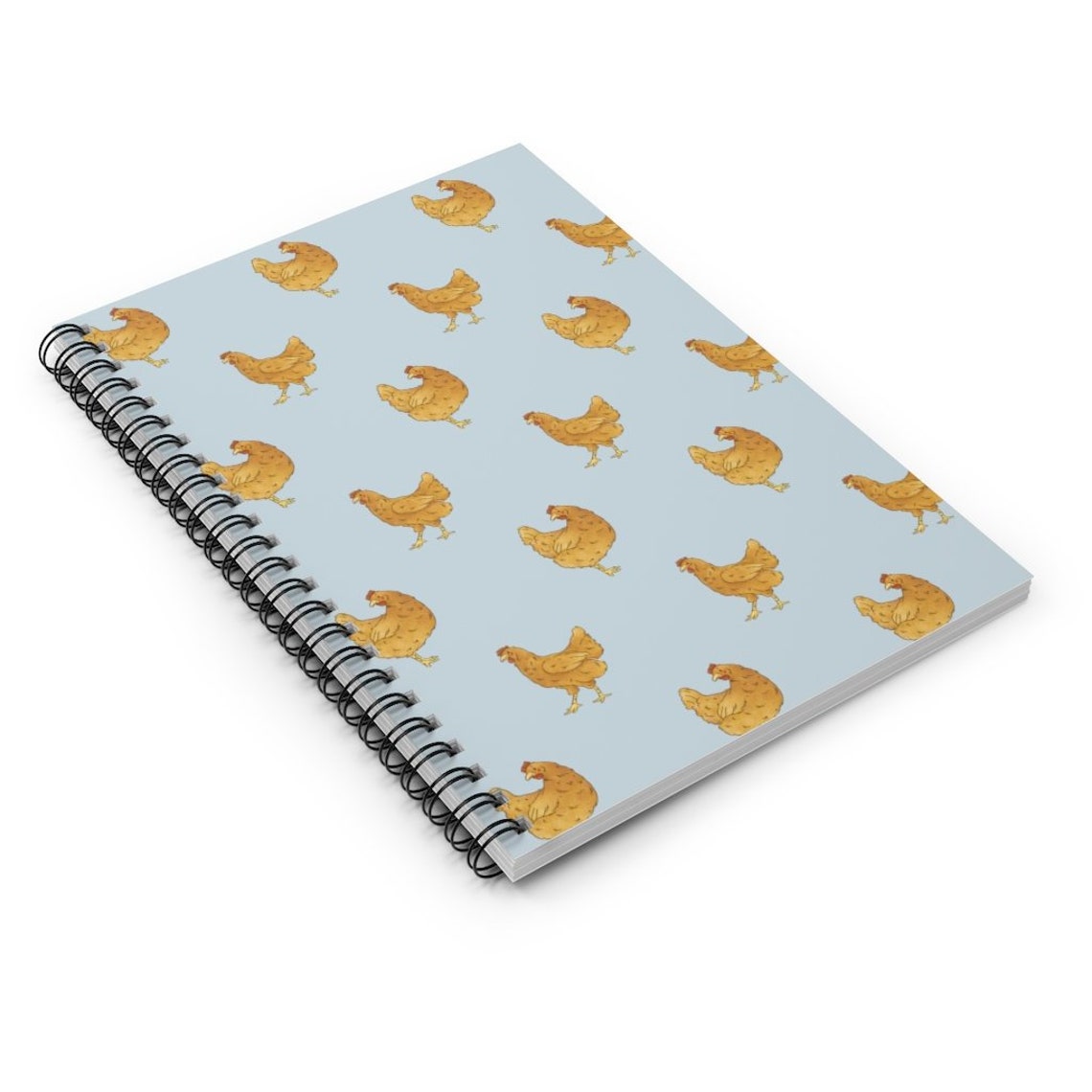 Chicken Notebook Farm Animals Spiral Notebook Cute Notepad | Etsy