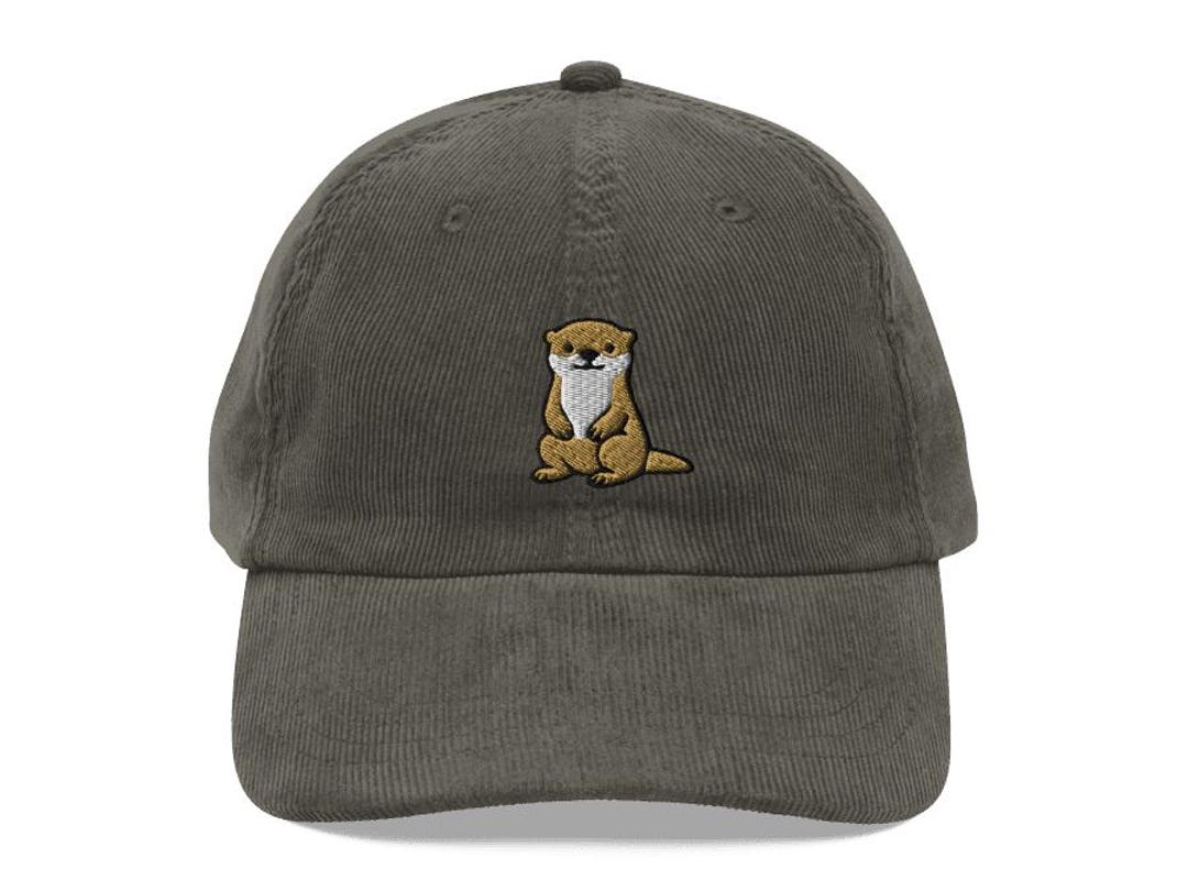 Otter Hat, Sea Otter Cap, Beanie, Otter Embroidered Baseball Hat ...