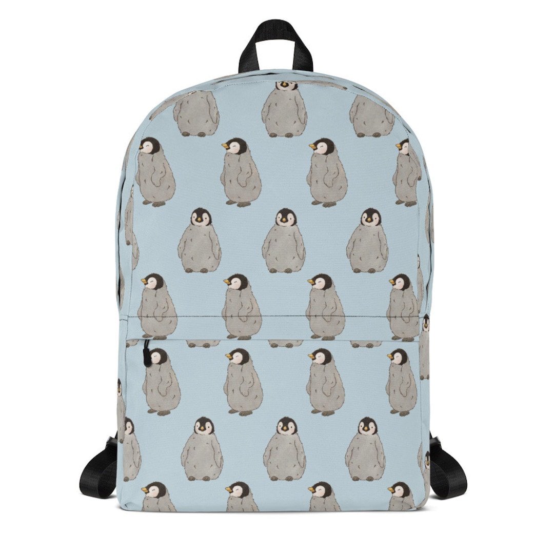 Penguin Backpack, Animal Laptop Bag, Women's Travel Backpack, Cute ...